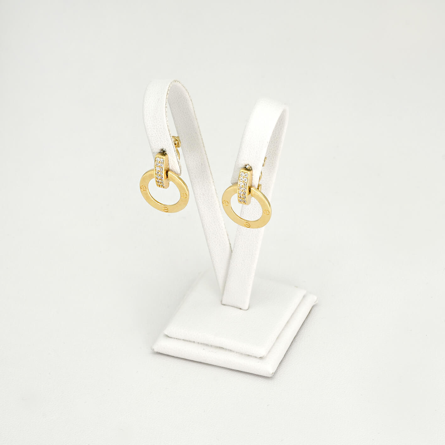 Алтън - Златни дамски обеци (07001448) 383